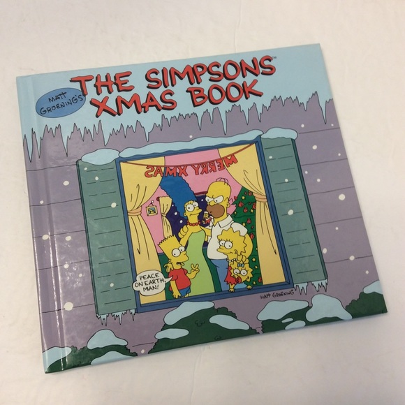 Simpsons | Other | Matt Groenings The Simpsons Xmas Book Hardcover ...